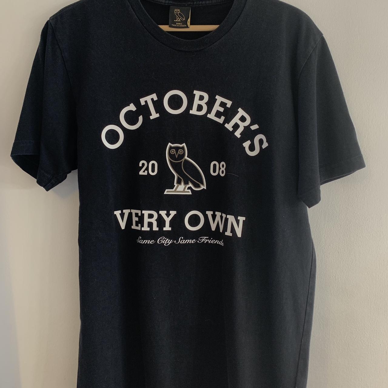 October’s Very Own Collegiate T-Shirt 🦉 Size - Men’s... - Depop