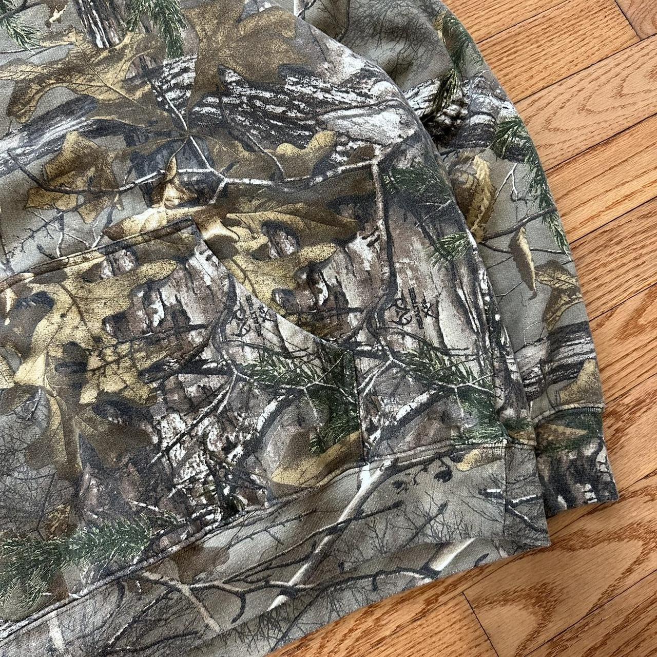 RealTree Camo Hoodie Ranger Tag XL - 25x27 Fleece... | Depop