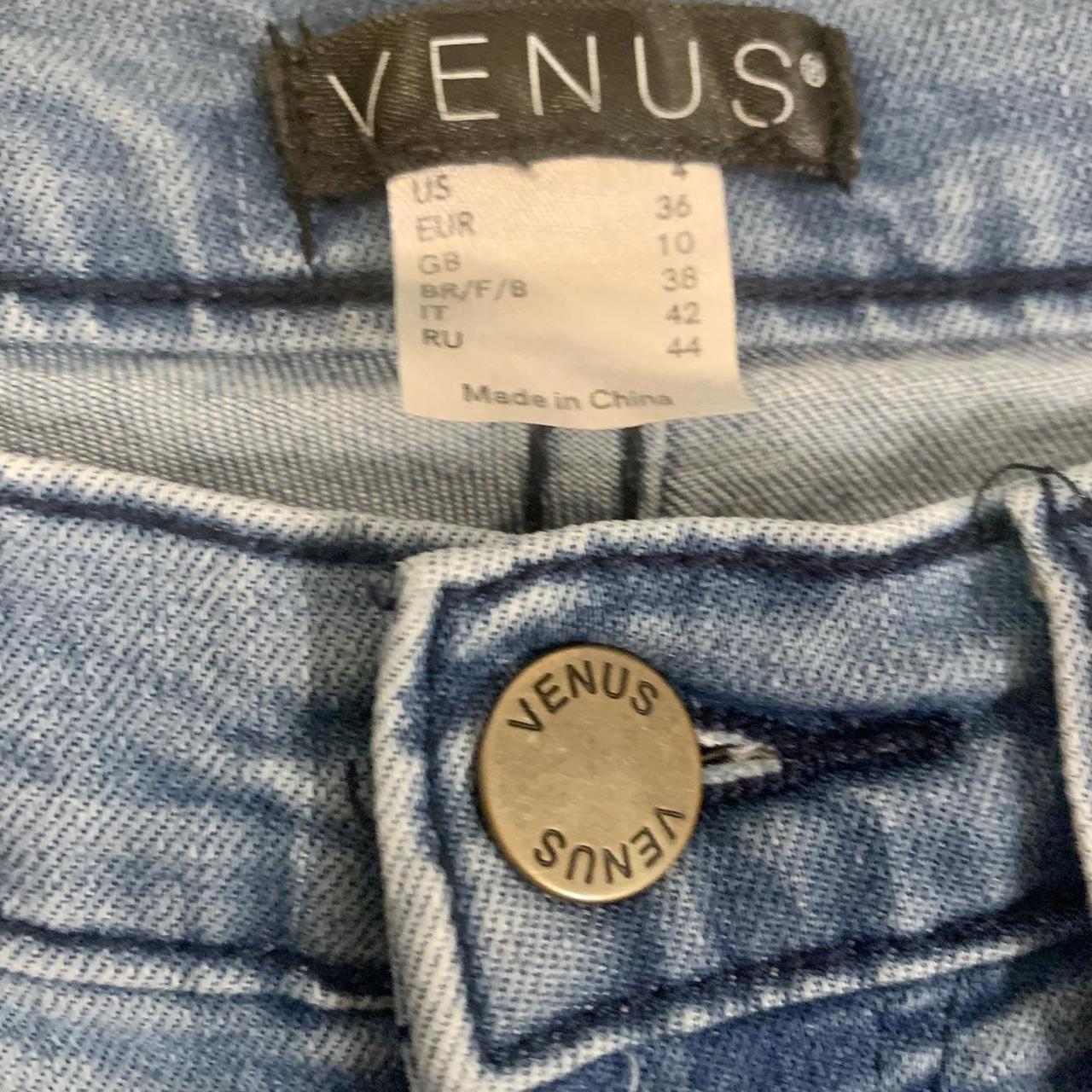 Venus Women's Blue and Navy Jeans | Depop