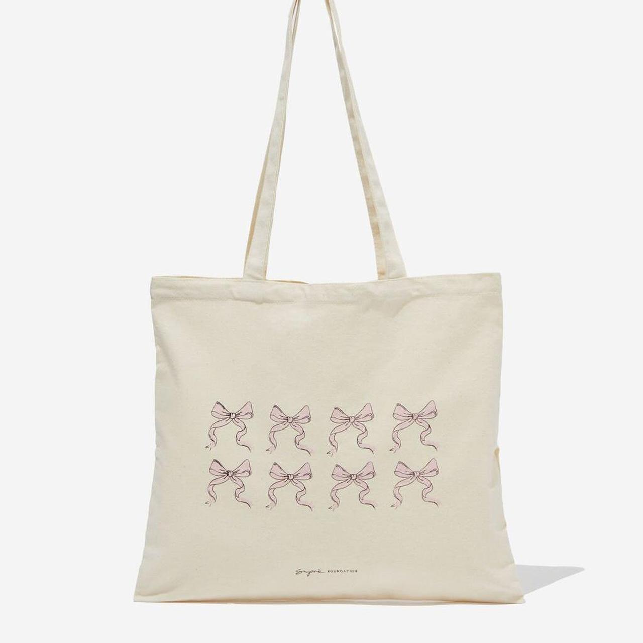 supre bow tote bag - Depop