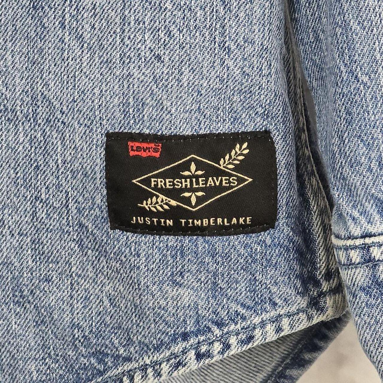 Fresh Leaves Levi's & Justin Timberlake Denim Jacket... | Depop