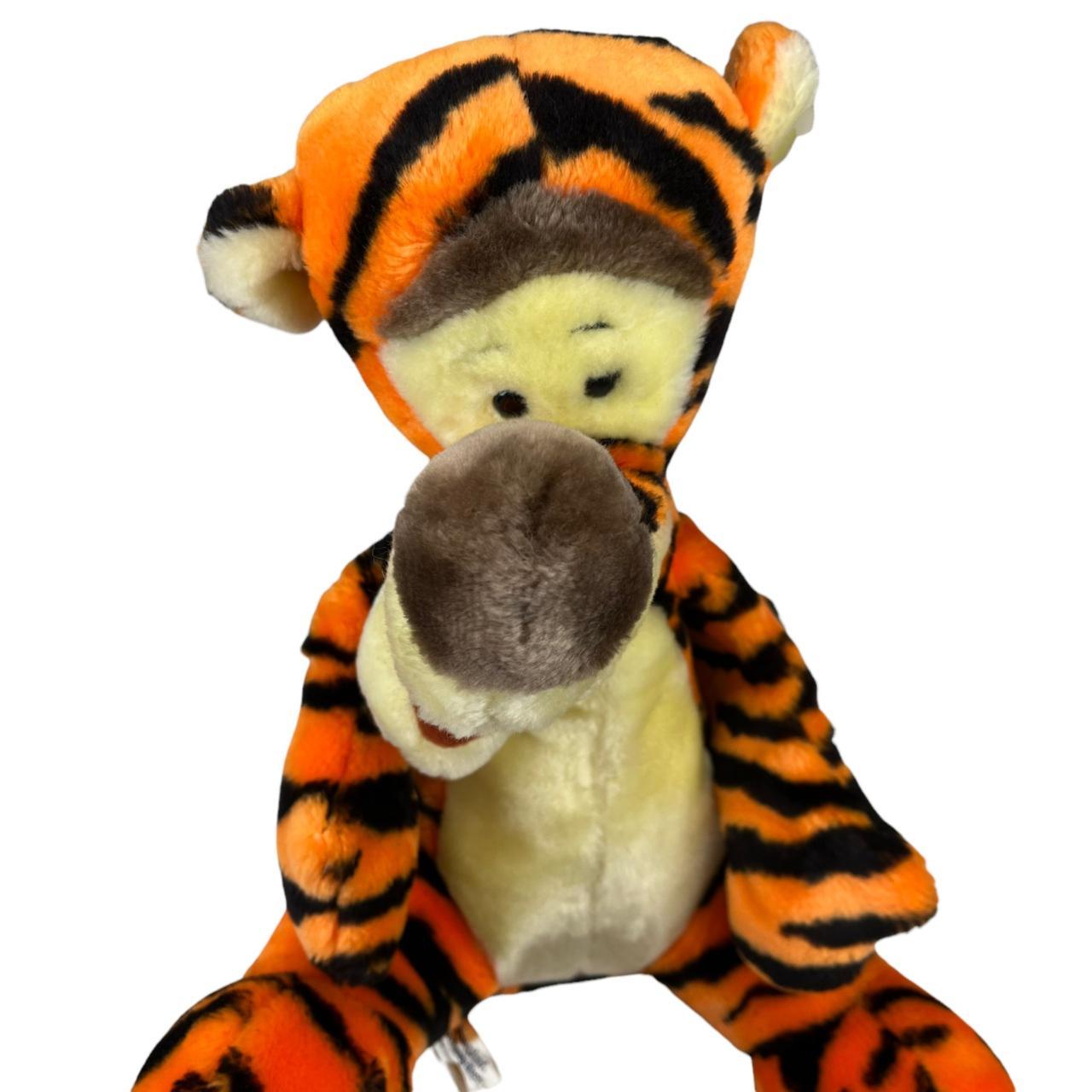 Vintage Disneyland Tigger stuffed plush toy Measures... - Depop