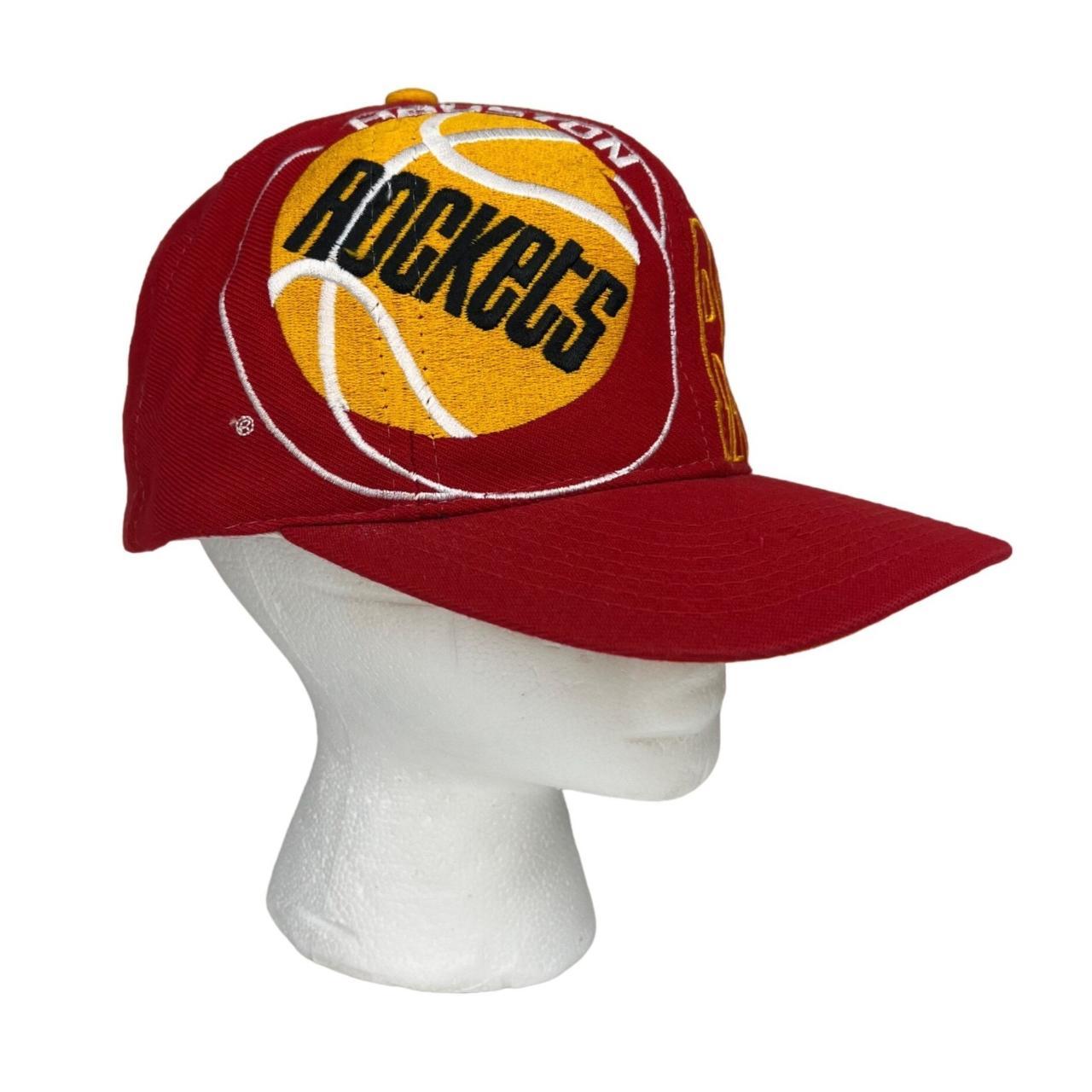 Vintage NBA Houston Rockets Snapback Hat 90s Big... - Depop