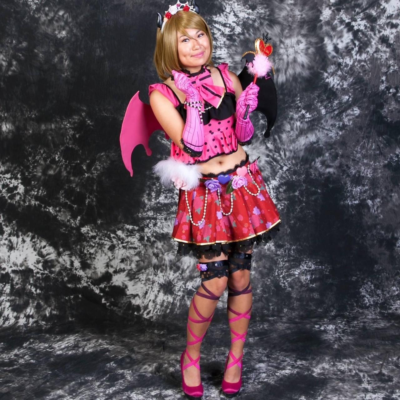 Idolized Little Devil Hanayo Cosplay Rolecos... - Depop
