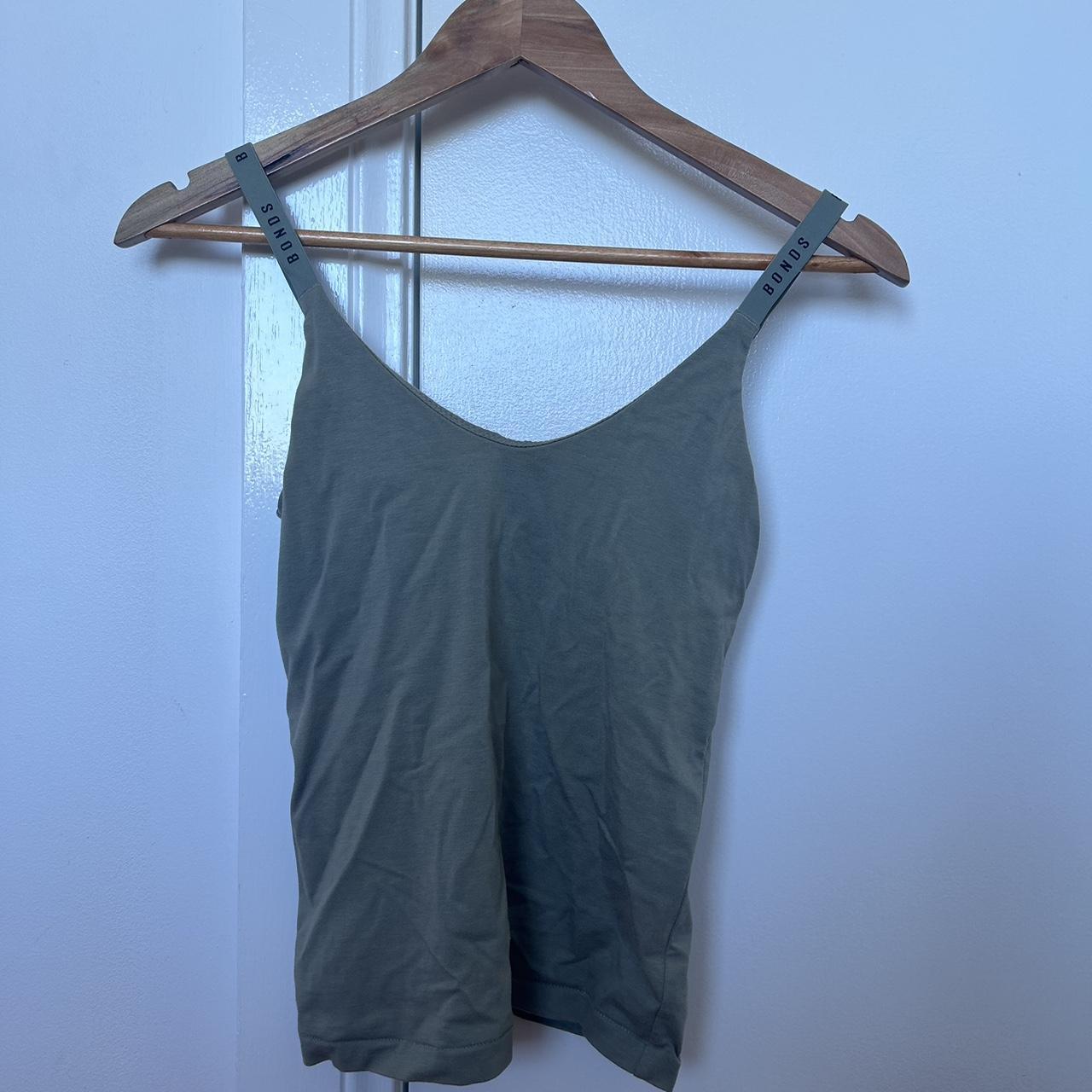 bonds tank with built in bra - Depop