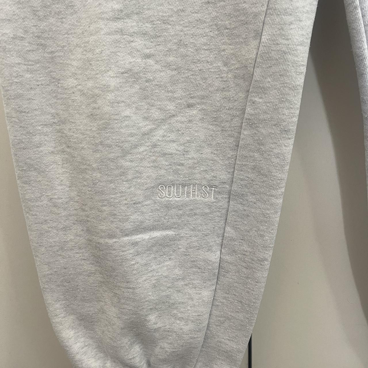 South st Grey trackies Size S , really good condition - Depop
