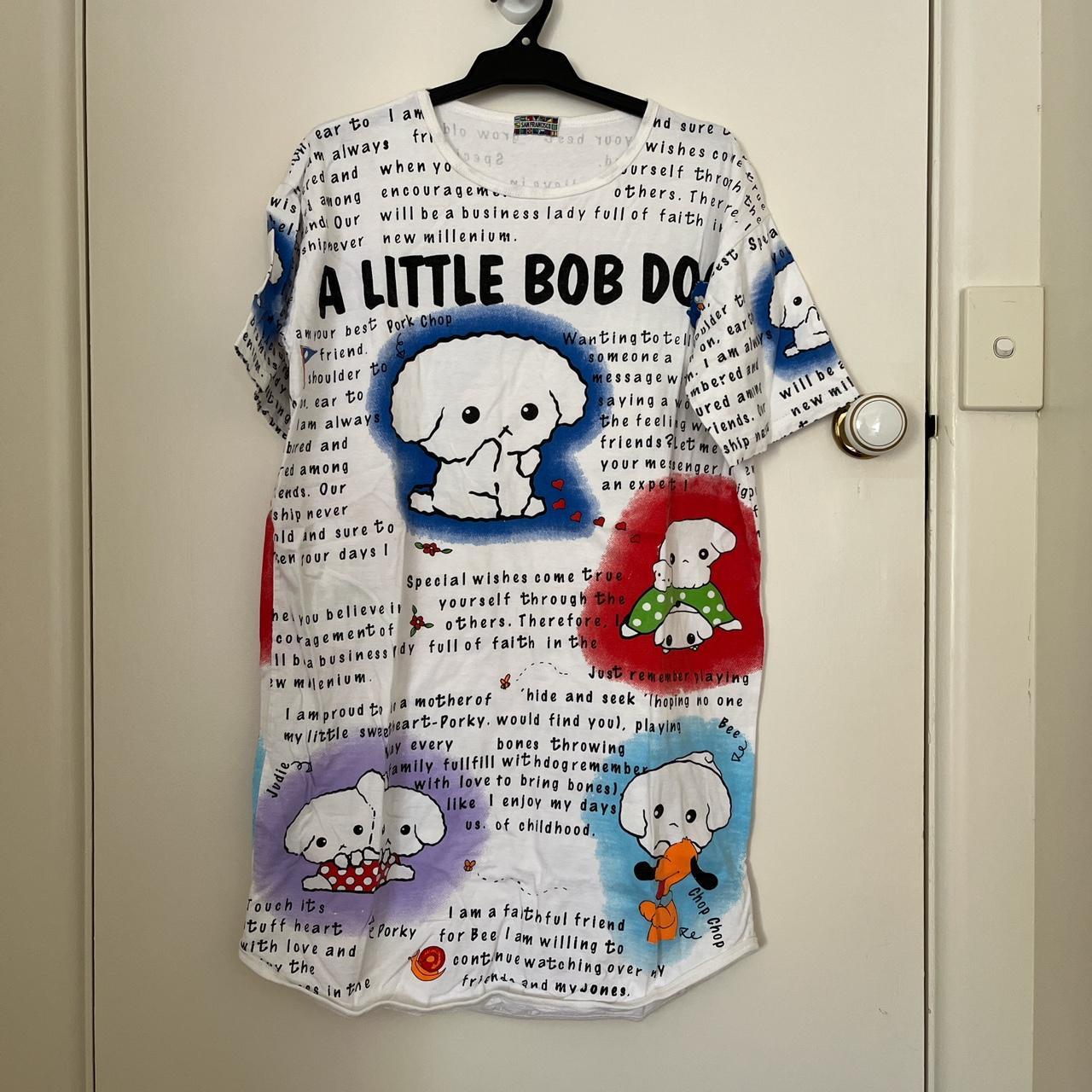 Little Bob Dog 🐶 comic graphic tshirt Very #y2k... - Depop