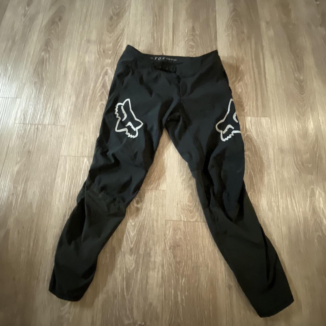 Youth fox defender mountain bike pants black Size -... - Depop