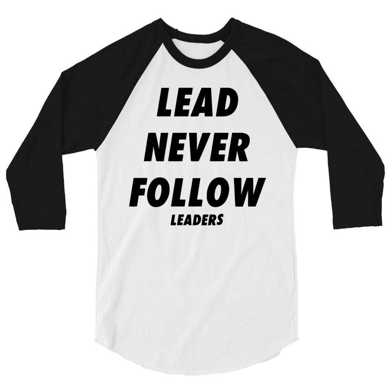 Lead never follow CHIEF KEEF inspired 3/4 sleeve... - Depop