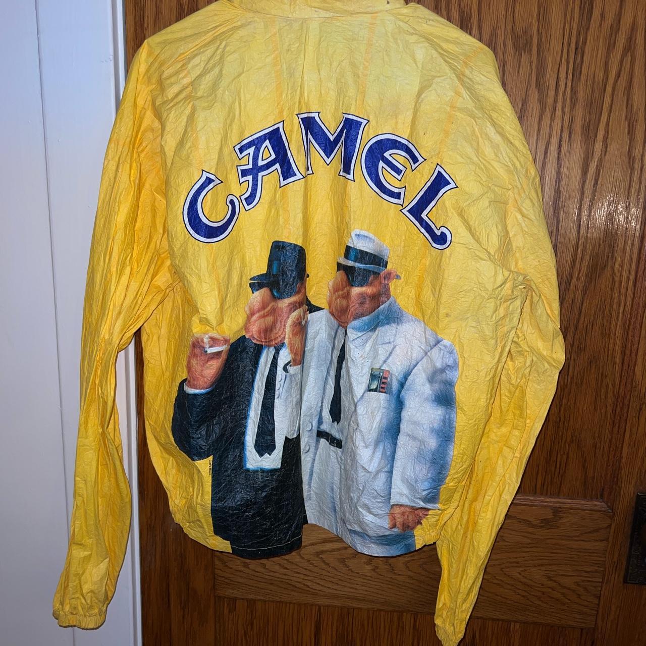 Camel Men's multi Jacket | Depop