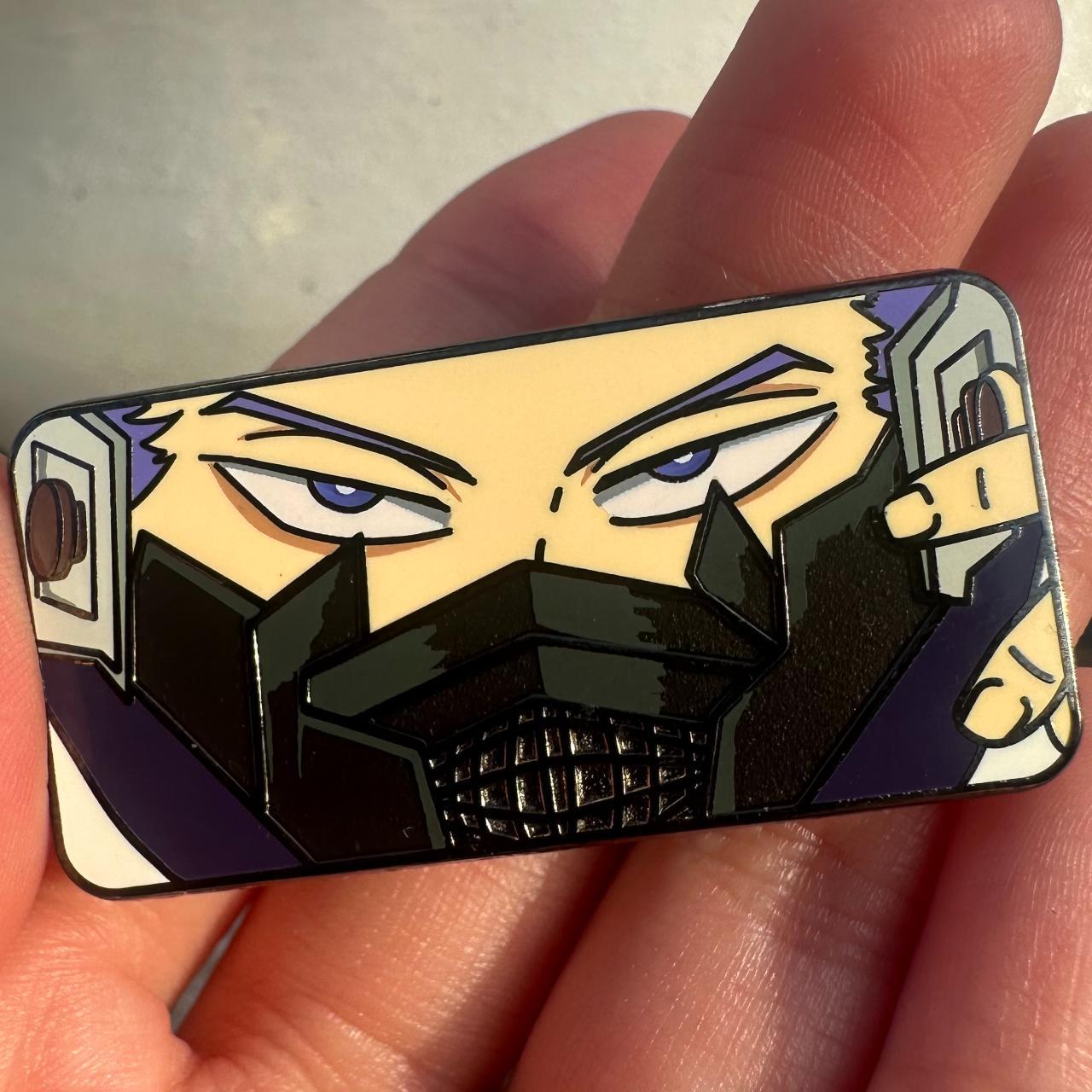 My Hero Academia Enamel Pin - Hitoshi Shinso By Byah... - Depop