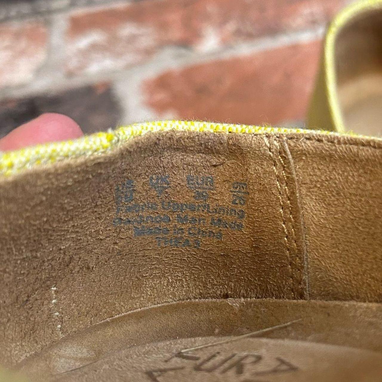 Size 9 Yellow Naturalizer Linen Thea Espedrilles BIN... - Depop