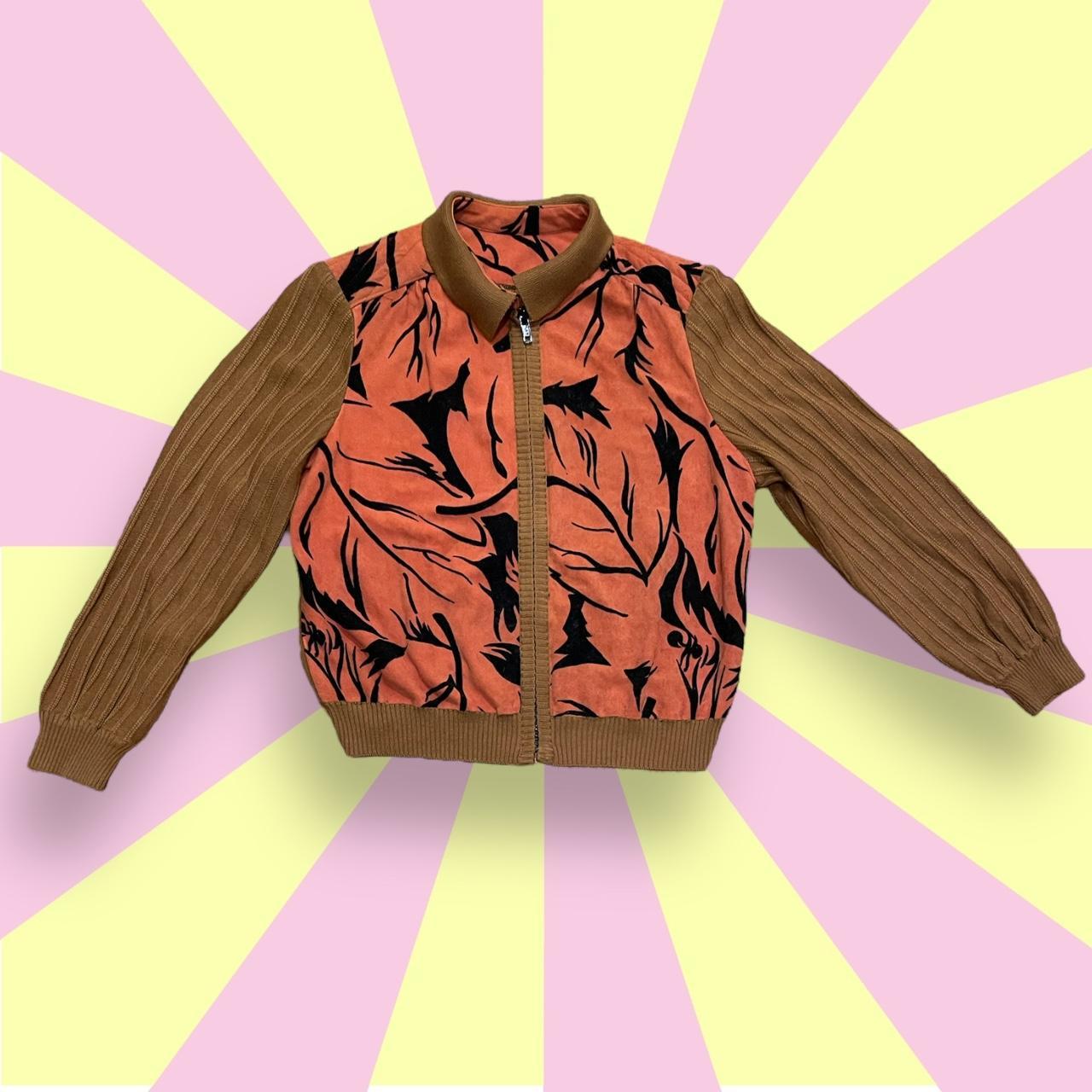 Vintage cardigan. Basically a lady Kramer sweater!... - Depop