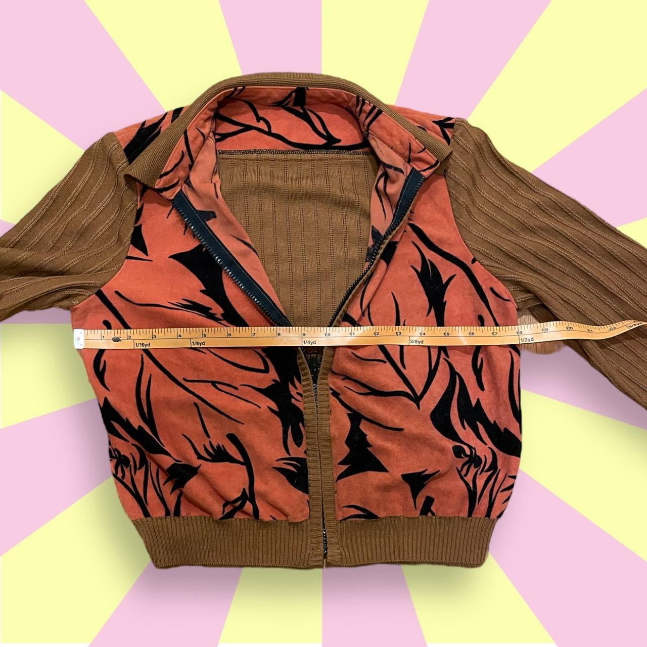 Vintage cardigan. Basically a lady Kramer sweater!... - Depop