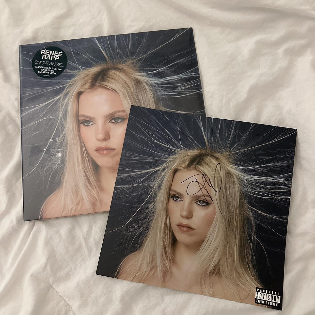 Reneé Rapp signed snow angel vinyl ️ comes with the... - Depop