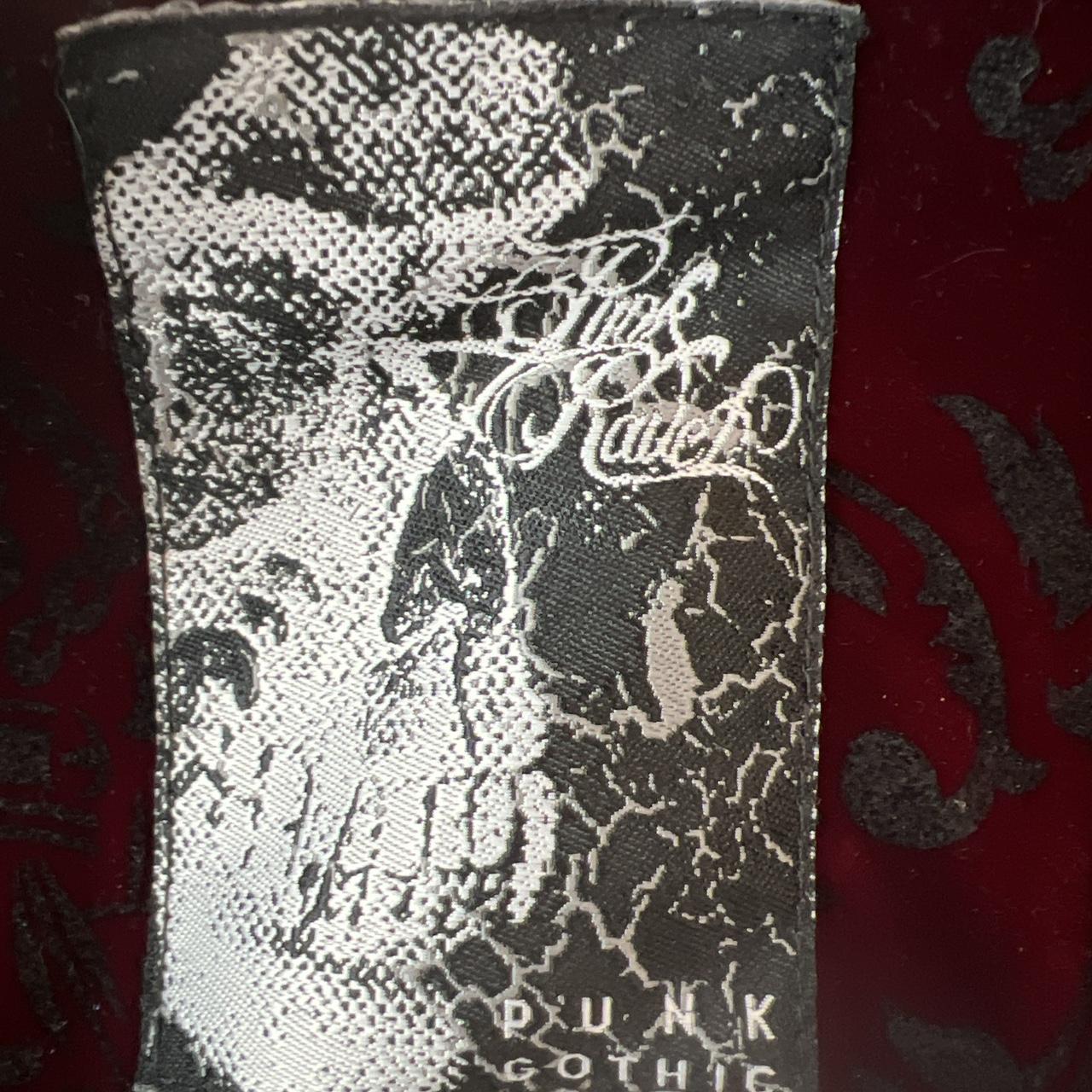 Punk Rave Mens Poison Ivy Vest Waistcoat Red Damask... - Depop