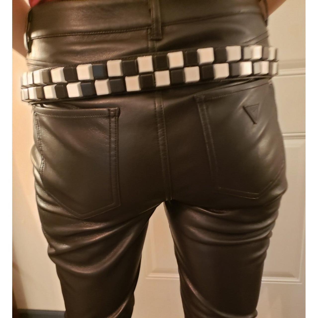 Hot Topic Style Chunky Checkered Belt This belt has... - Depop