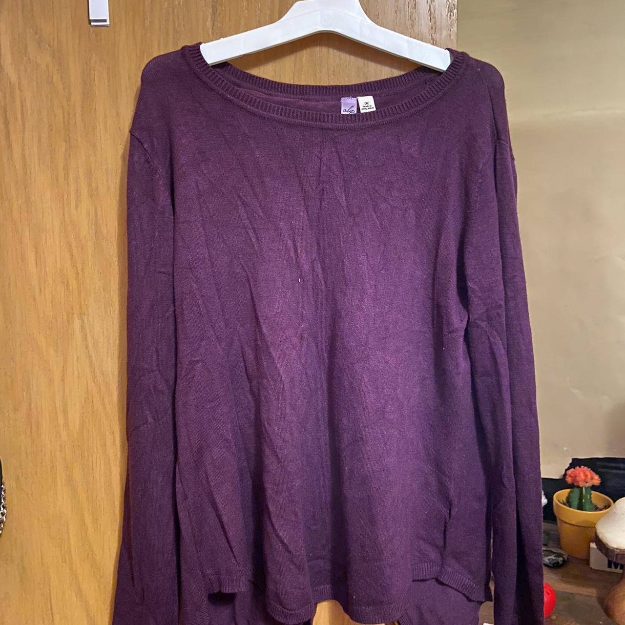 Vintage Supply Women's Purple Jumper | Depop