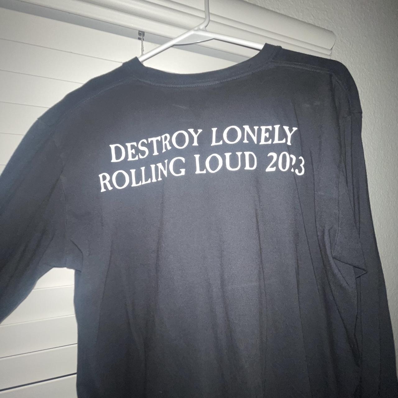 destroy lonely rolling loud LA 2023 exclusive long... - Depop