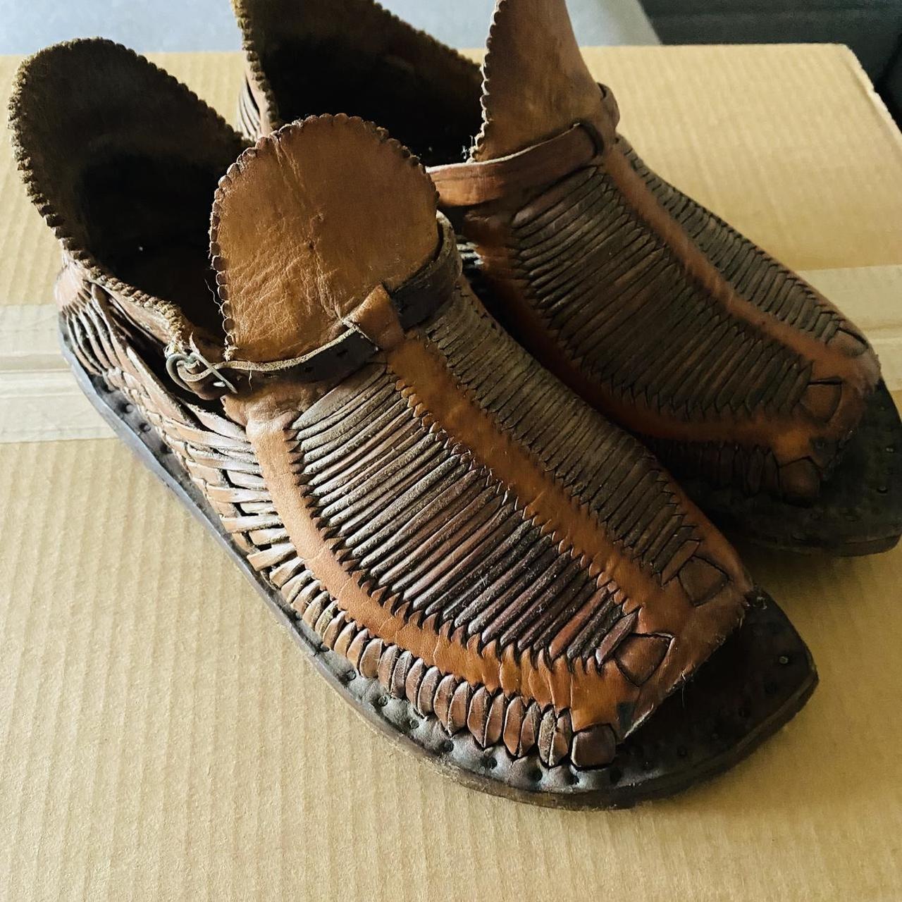 Authentic huaraches custom made in Mexico City. They... | Depop