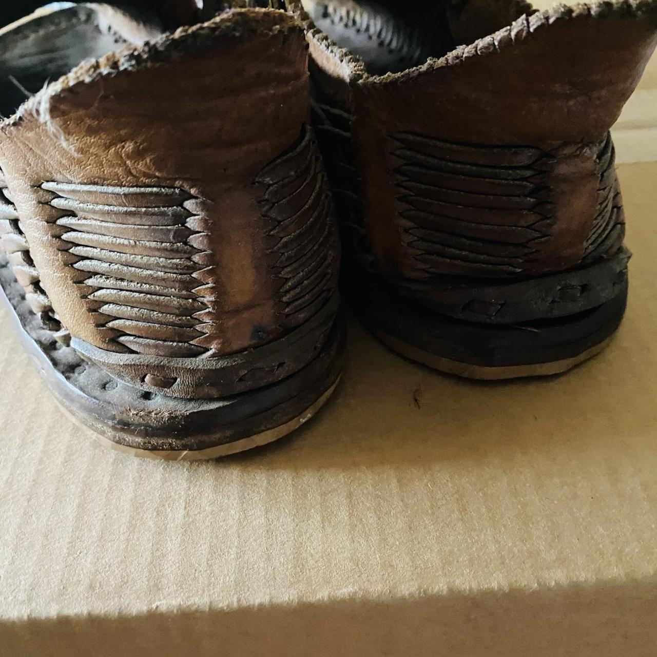 Authentic huaraches custom made in Mexico City. They... | Depop