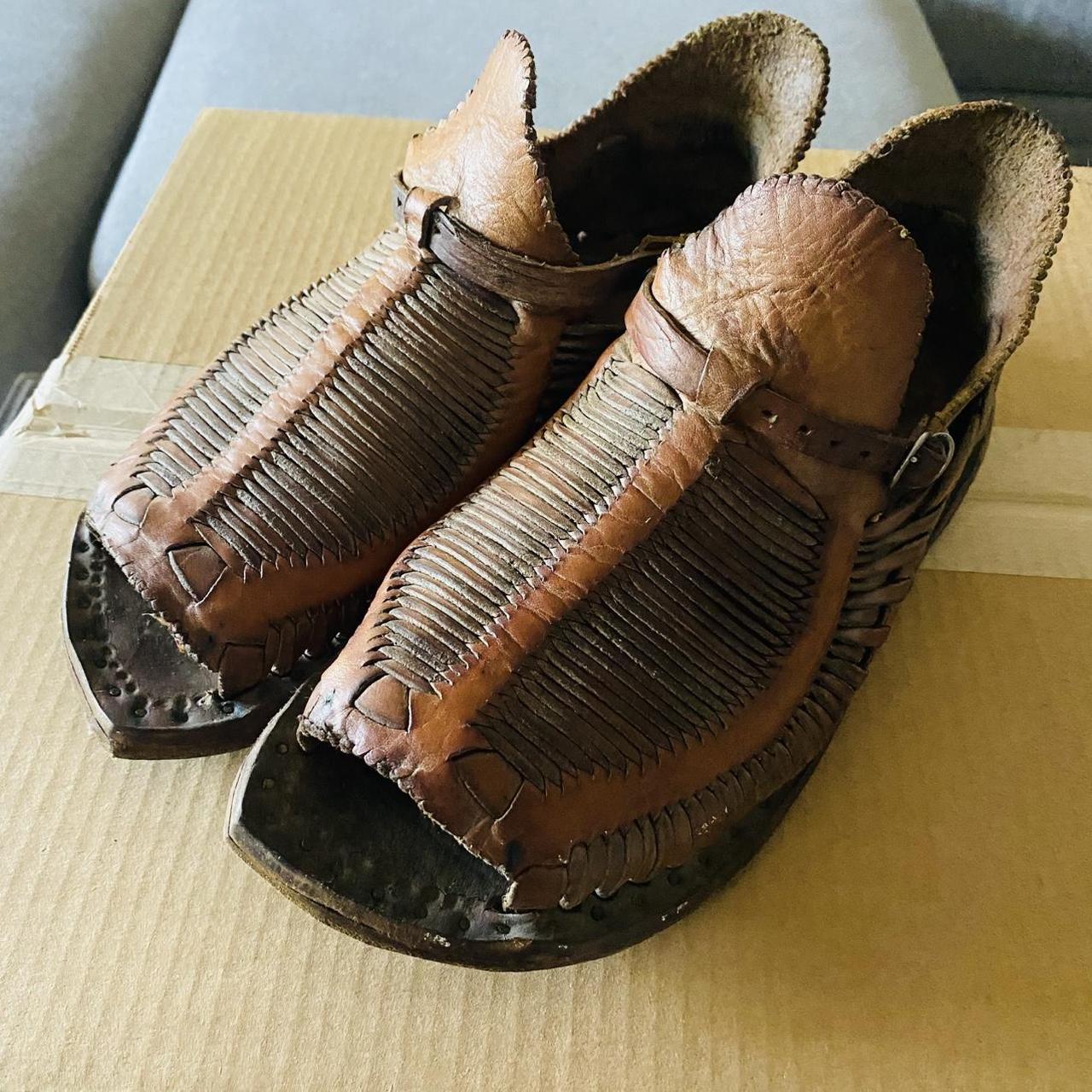 Authentic huaraches custom made in Mexico City. They... | Depop