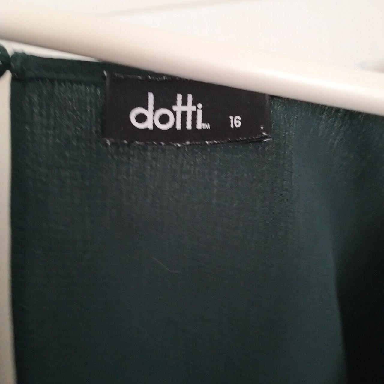 Dotti emerald green playsuit. Size 16. - Depop