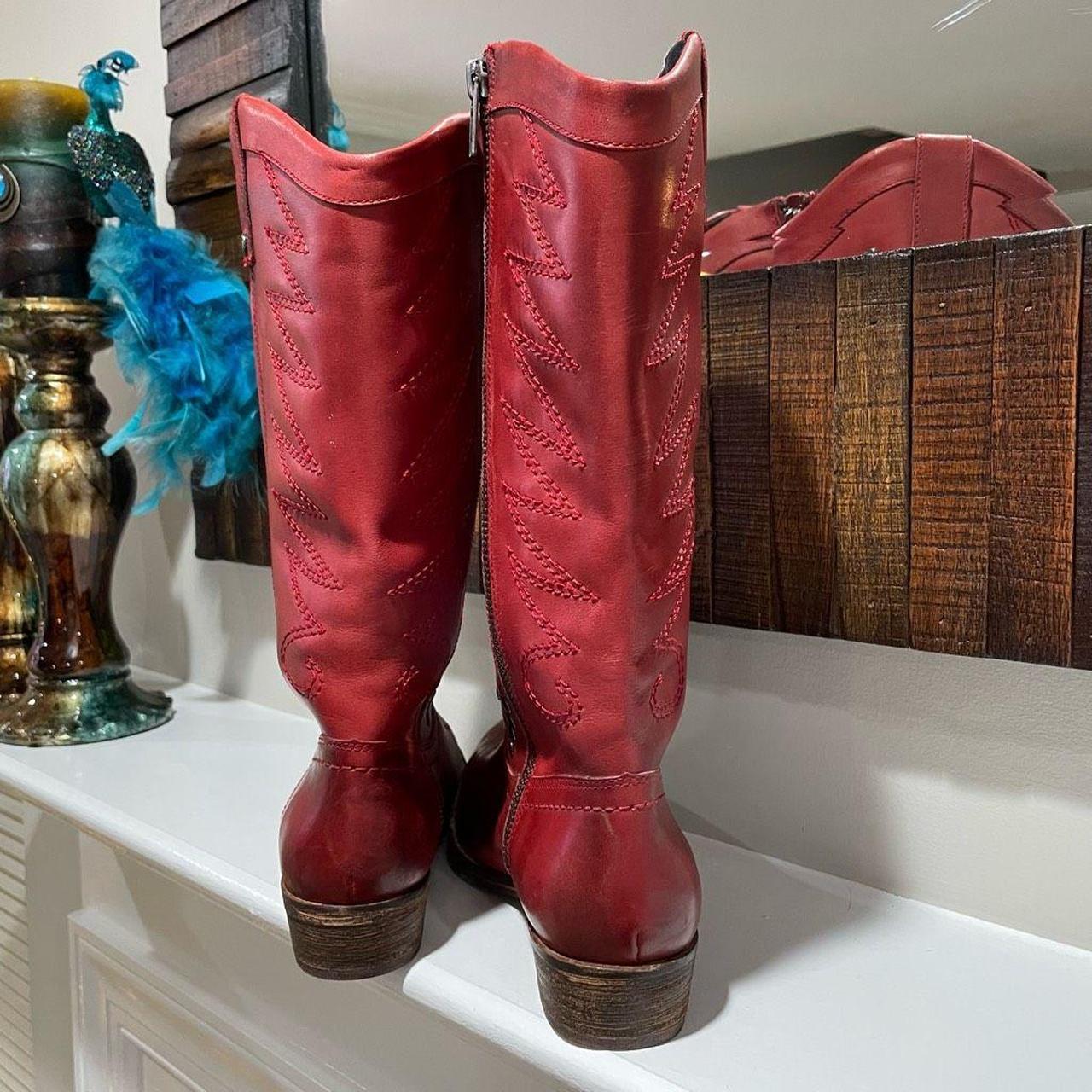 MIA Limited Edition women’s rust color leather... - Depop