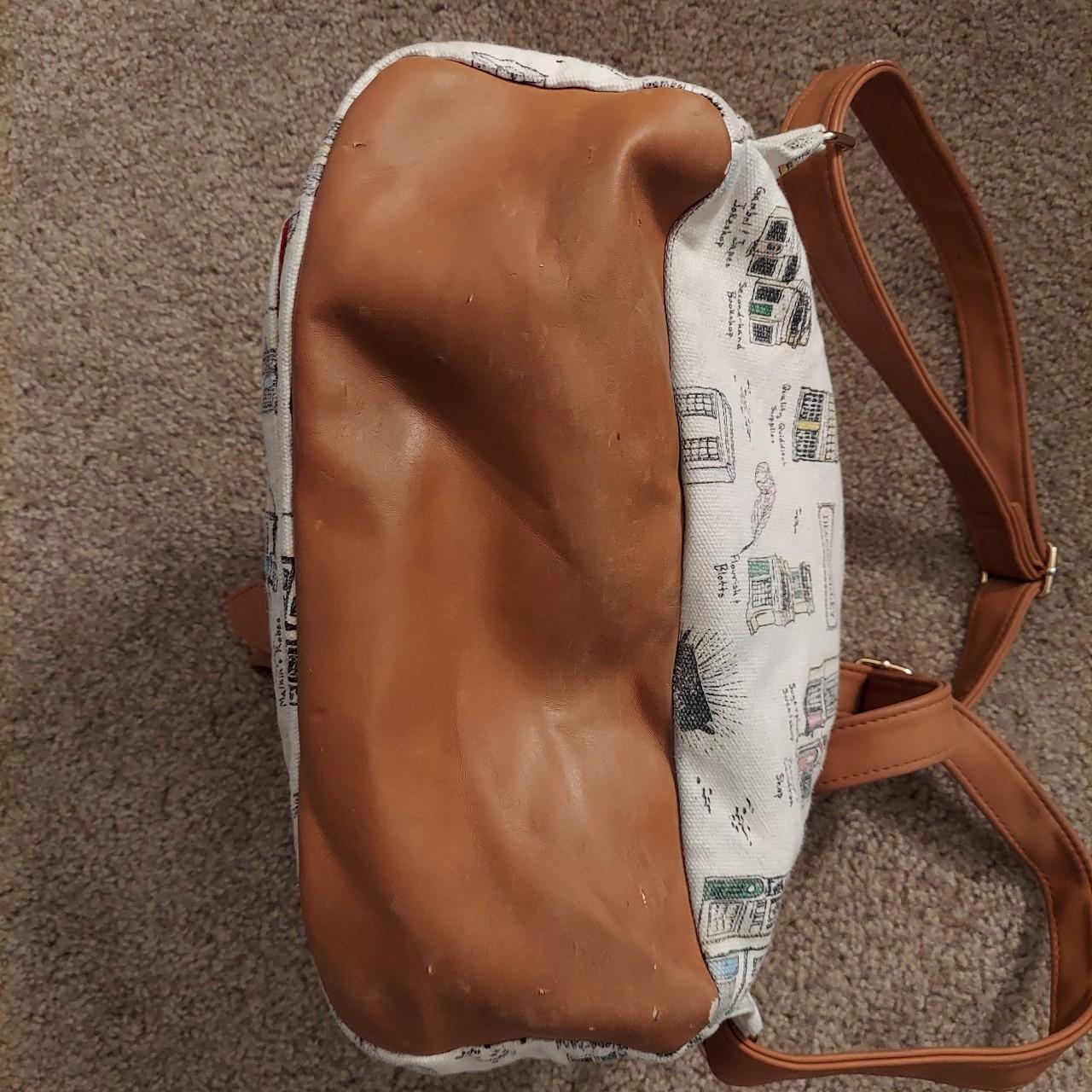 HARRY POTTER Canvas Loungefly Backpack Has some... - Depop