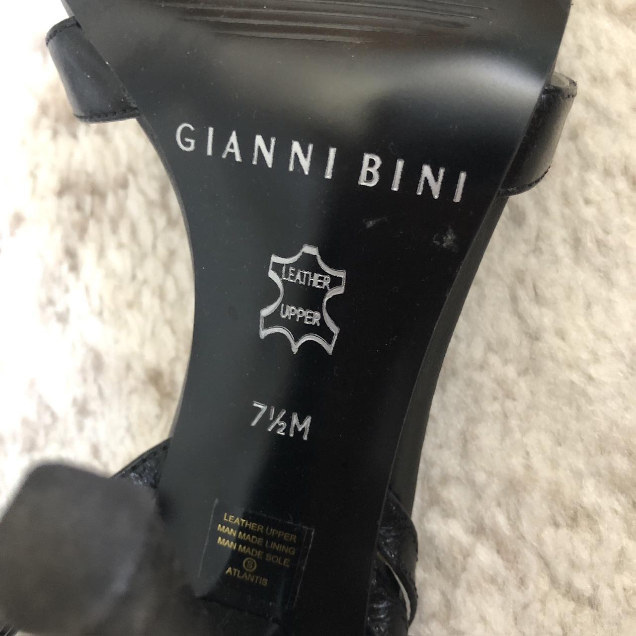 Gianni Bini Women's Black Sandals | Depop