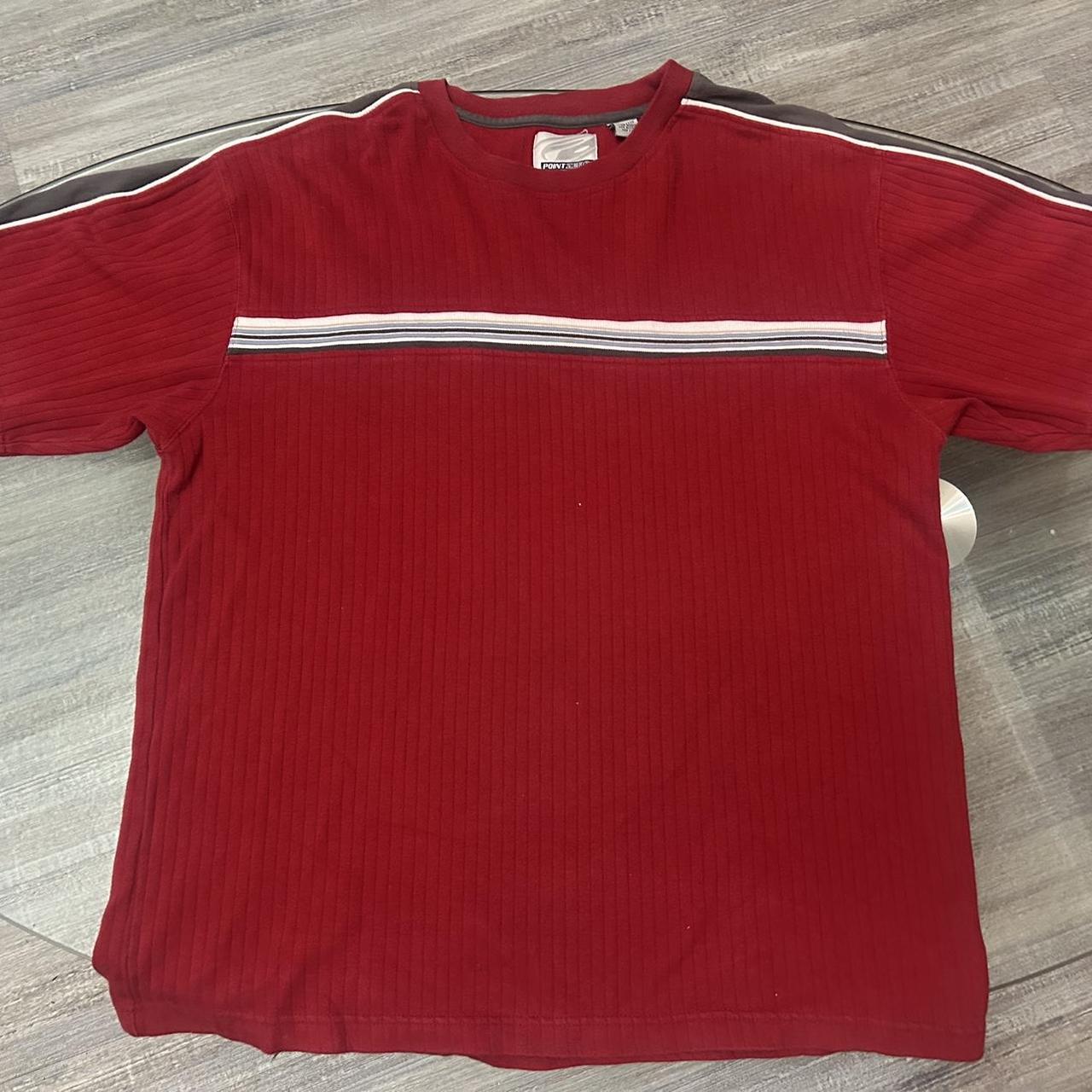 Heavy weighted Baggy point zero shirt - Depop