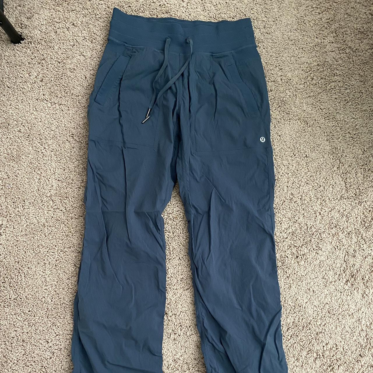 Lululemon Dance Studio Pants Color: Iron Blue... - Depop
