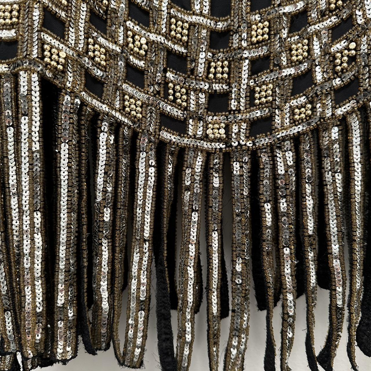 Small Foley & Corina Flapper inspired dress with... - Depop