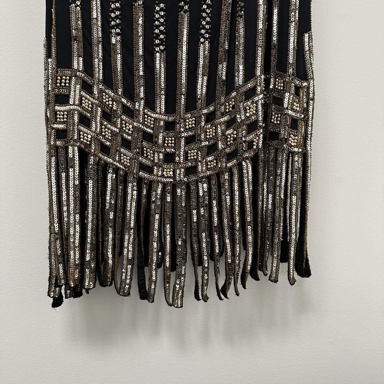 Small Foley & Corina Flapper inspired dress with... - Depop