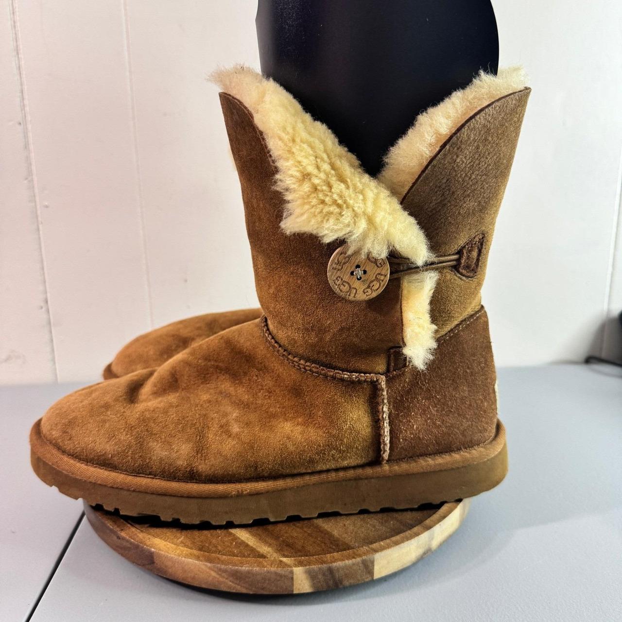 UGG Australia Women's Bailey Button Bomber Boots... | Depop