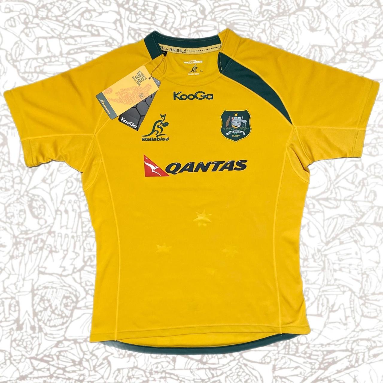 Kooga Wallabies Rugby Jersey - New with Tags... - Depop