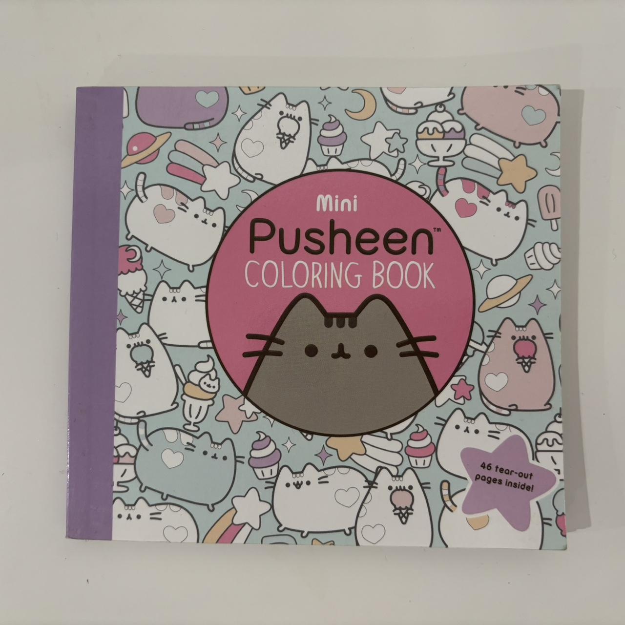 Pusheen BRAND NEW Pusheen mini coloring... - Depop