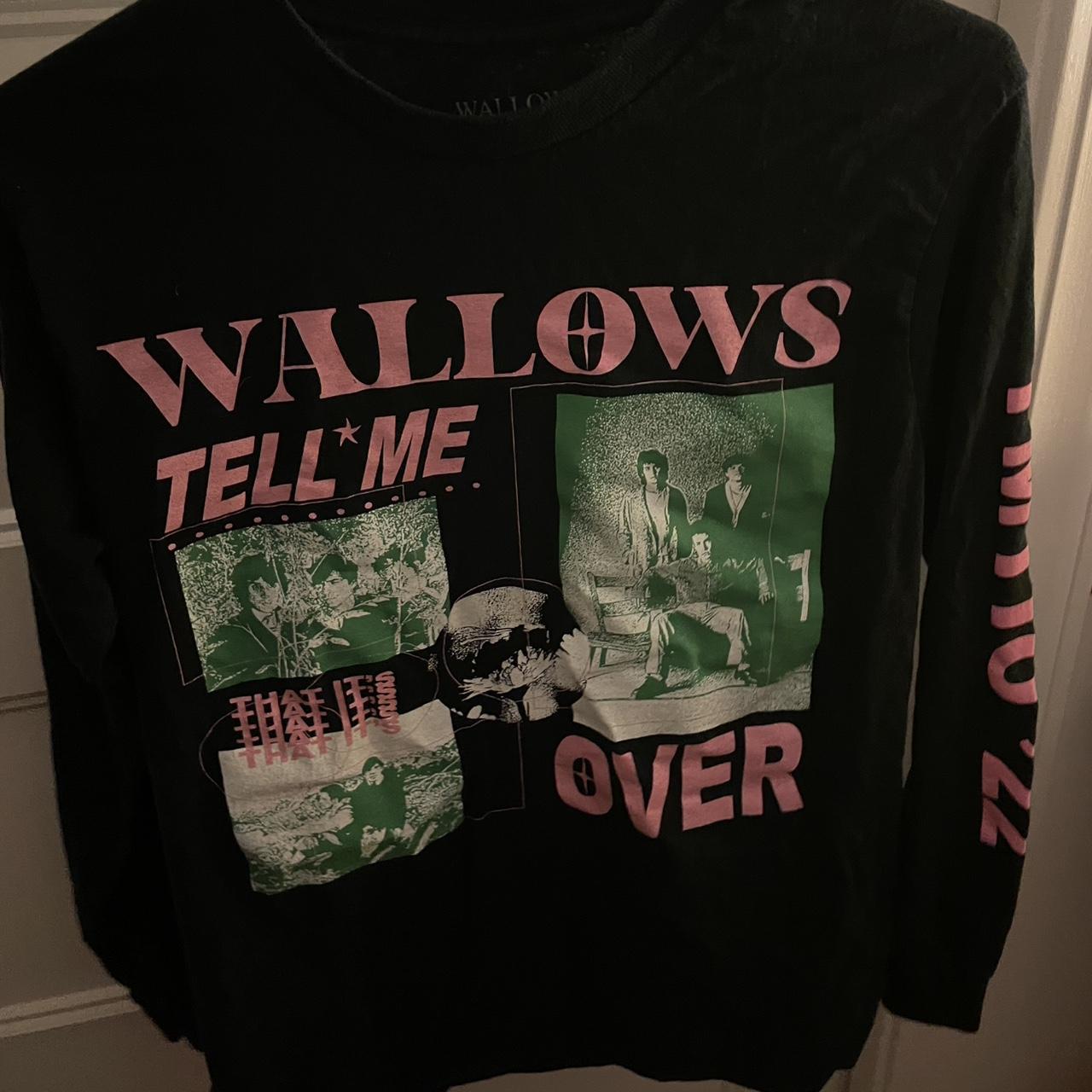 wallows black tmtio tour long sleeve #wallows - Depop