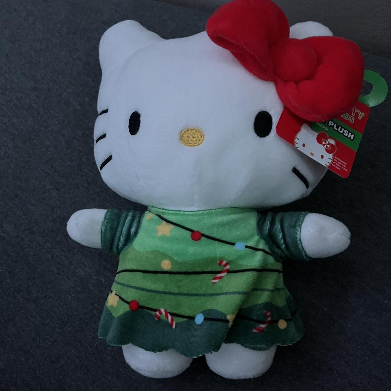 8” hello kitty christmas tree plush 🎄 brand new... - Depop