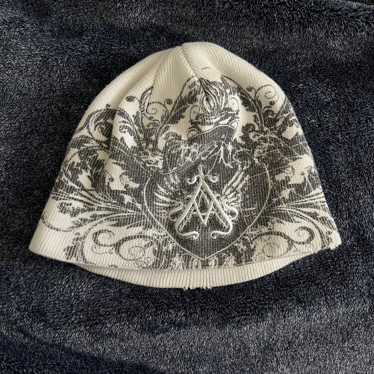affliction type beanie one size fits all - Depop