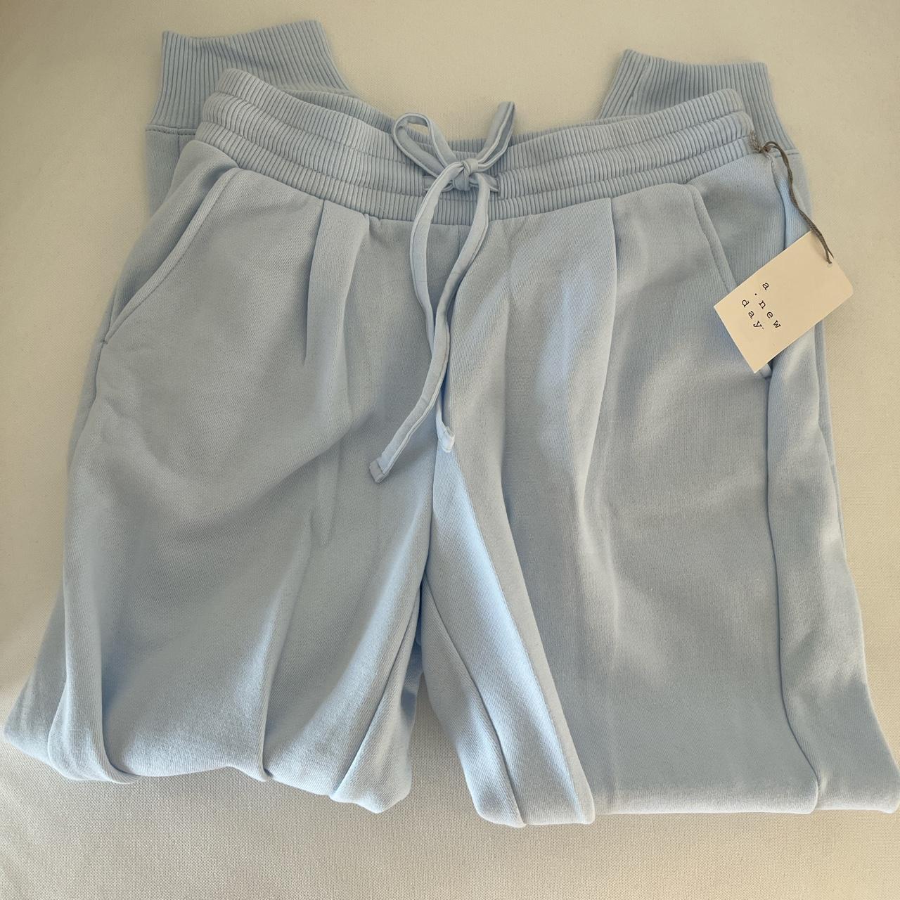 light blue sweatpants From a new day - target... - Depop
