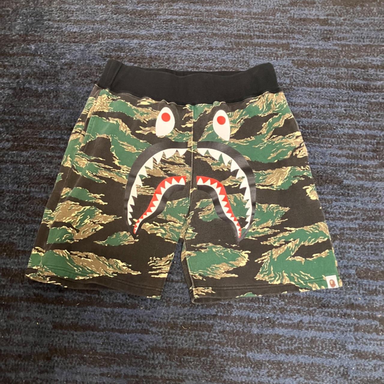 Rare Tiger Bape Shorts Medium Only one other... | Depop