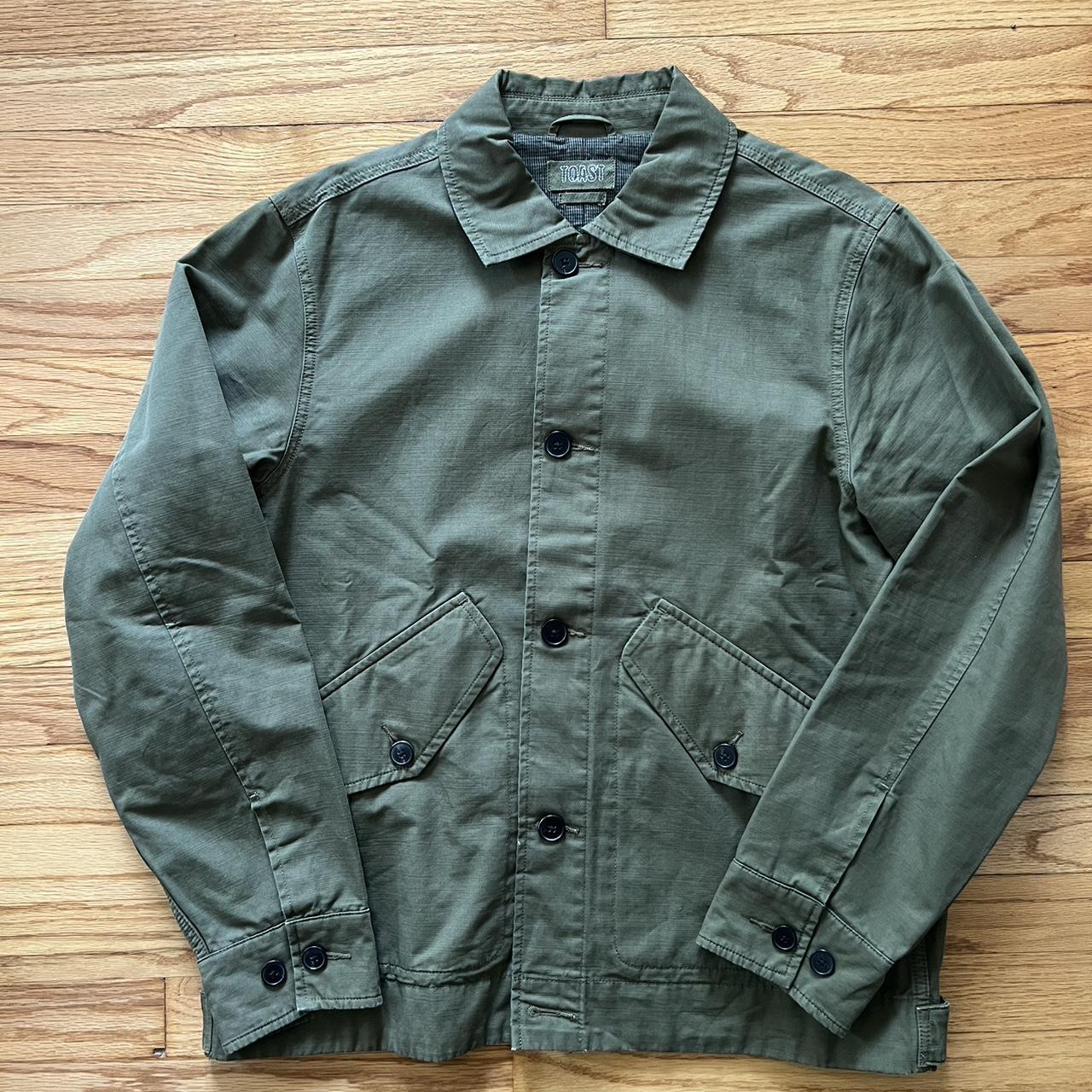 TOAST Coaches Jacket Medium Olive Green High quality - Depop