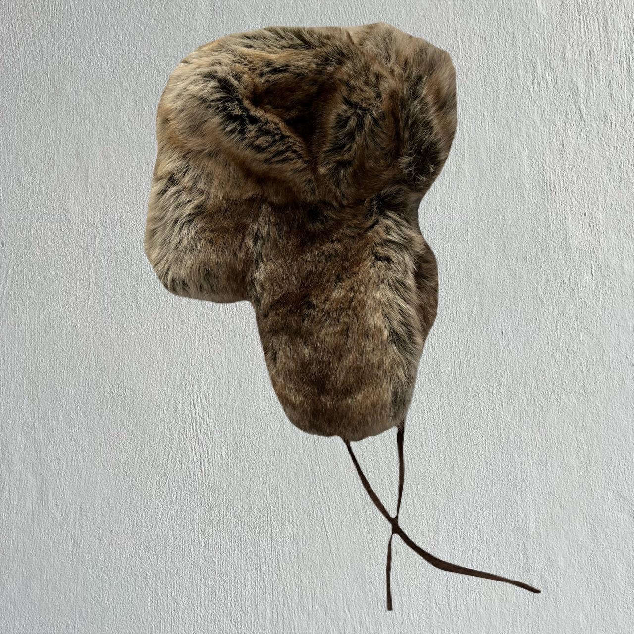 Polar Expo faux fur trapper hat - good condition -... - Depop