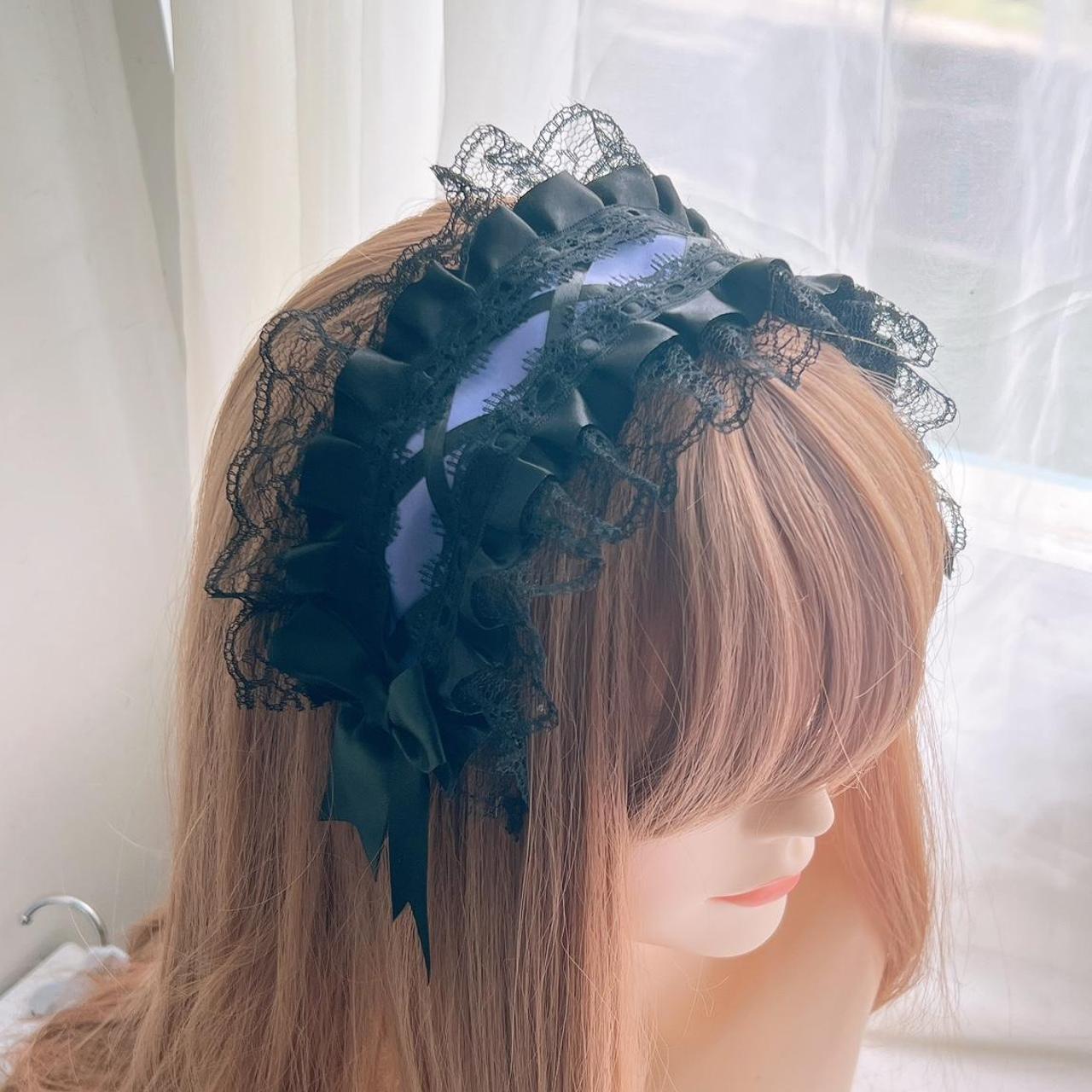 Handmade basic purple gothic lolita headband ... - Depop