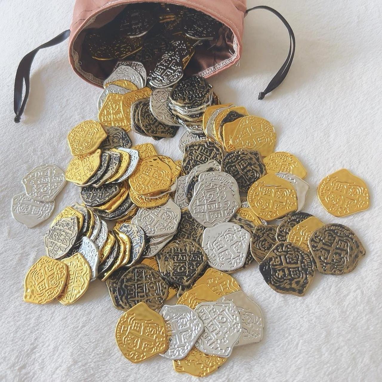 Doubloon Prop Coins Brand new, never got a chance... - Depop