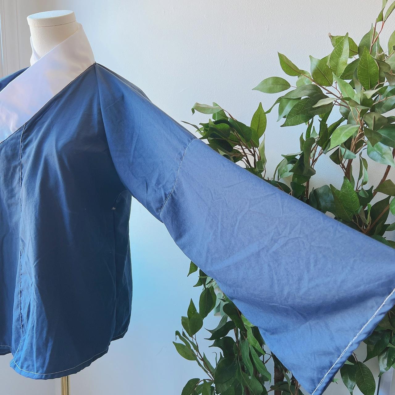 Navy Blue Cosplay Hanfu Top US Small (Loose... | Depop