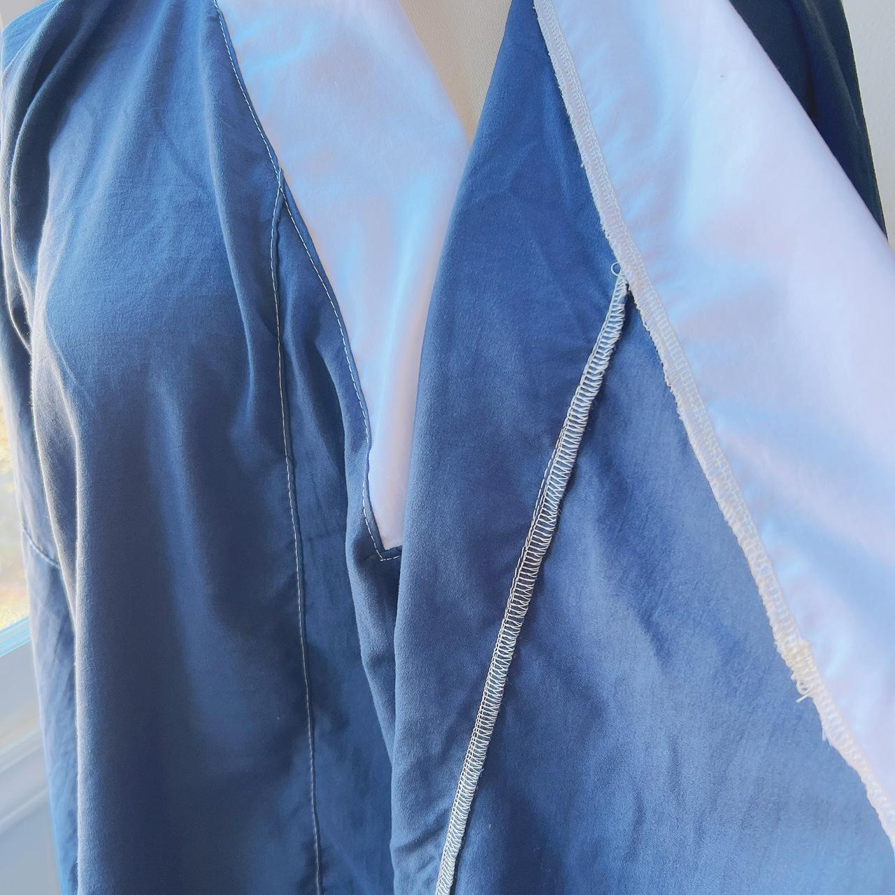 Navy Blue Cosplay Hanfu Top US Small (Loose... | Depop