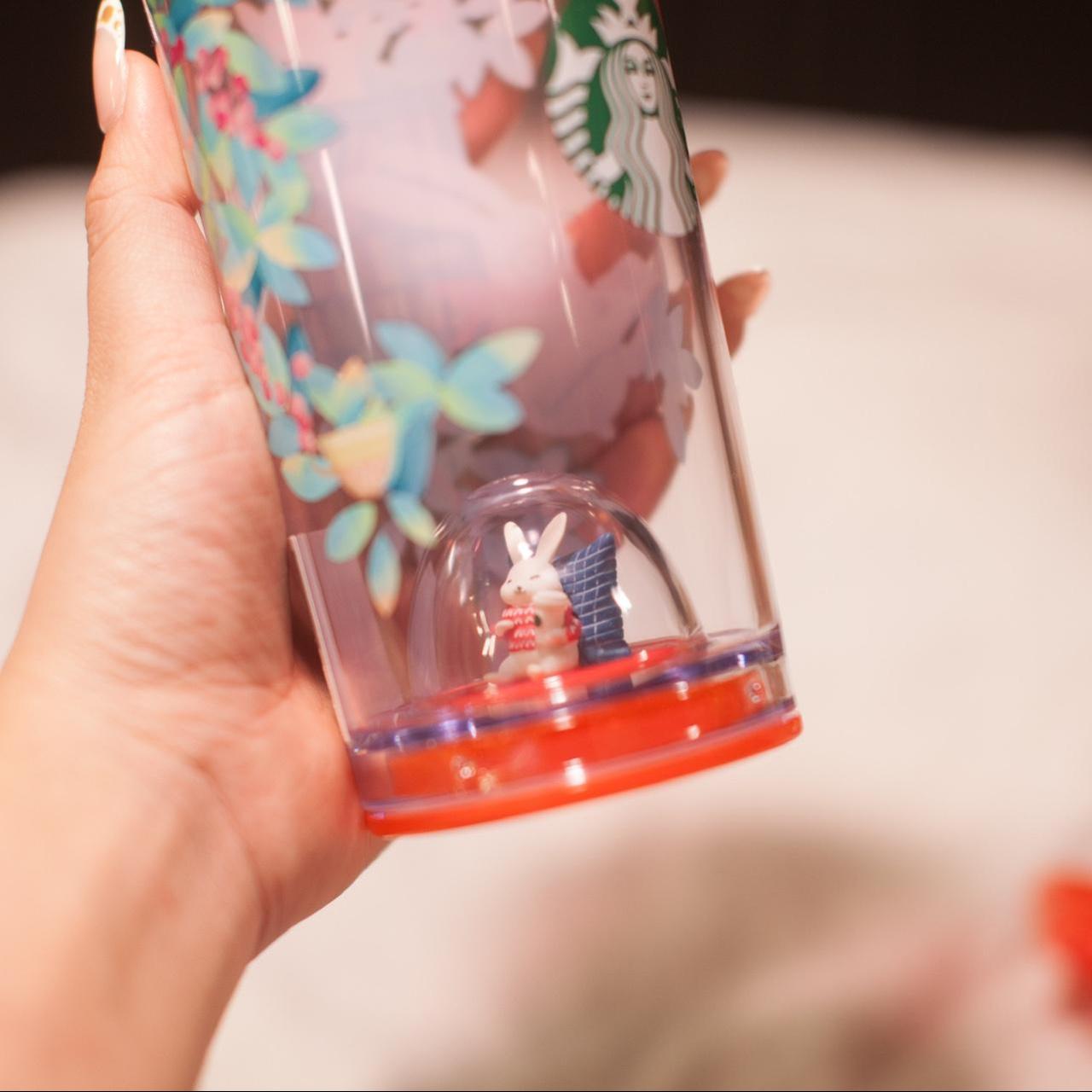 Asian Rabbit Reading Starbucks Cup . #rabbit... - Depop