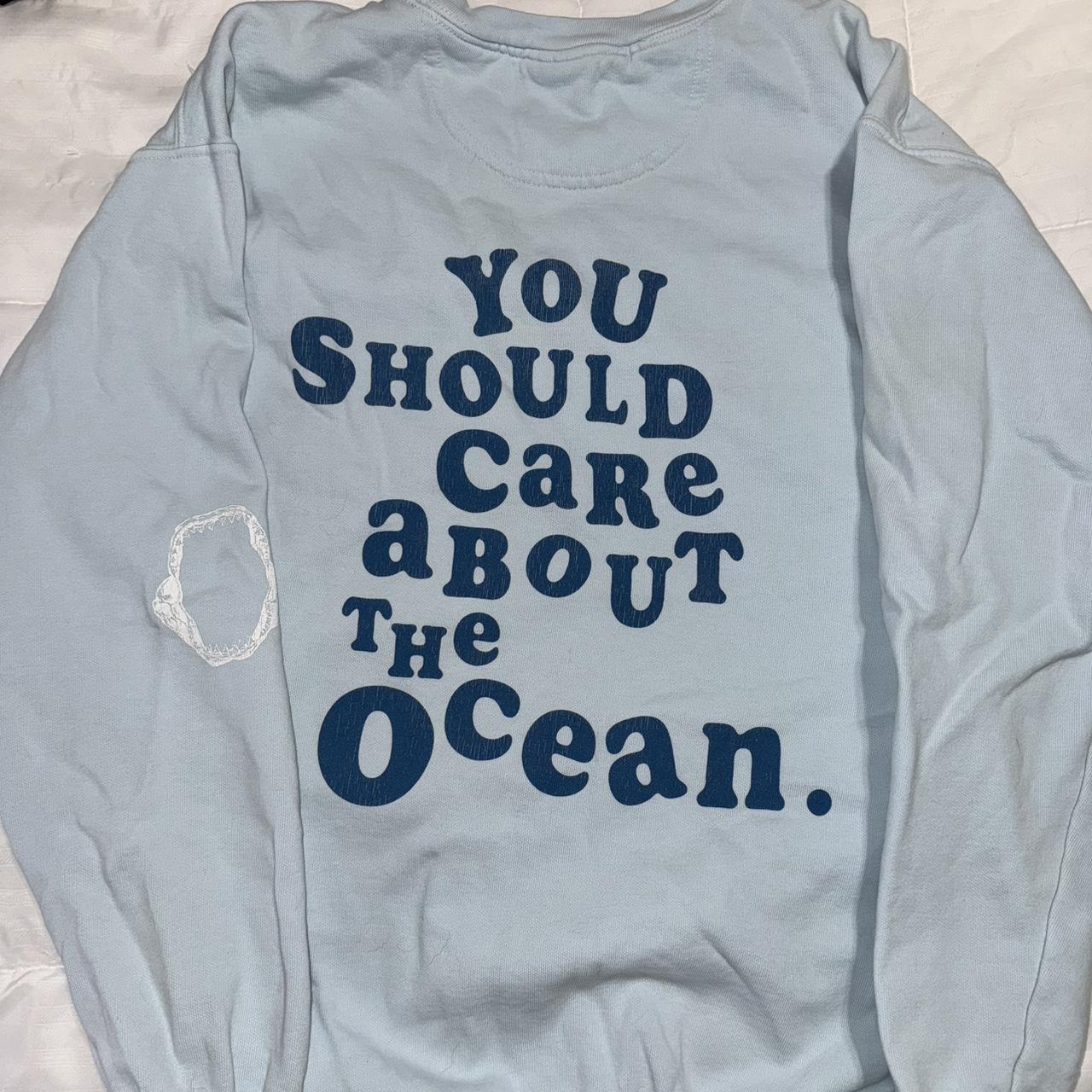 Shop finatics “you should care about the ocean”... | Depop